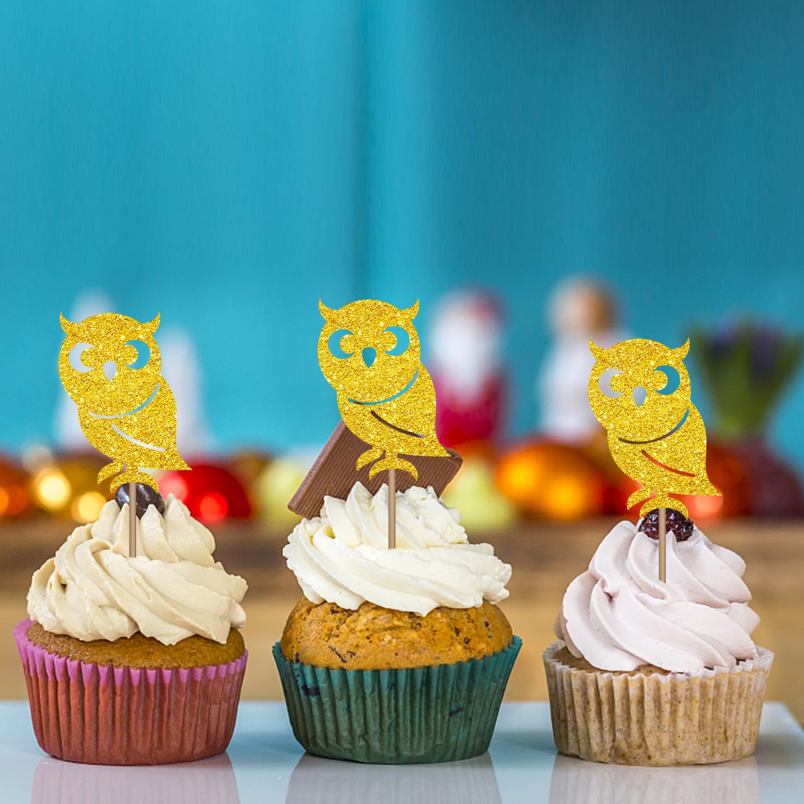 Owl Baby Shower Cupcakes