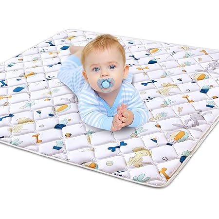 Amazon.com : Premium Foam Baby Play Mat 36" X 36", Thicken One-Piece ...