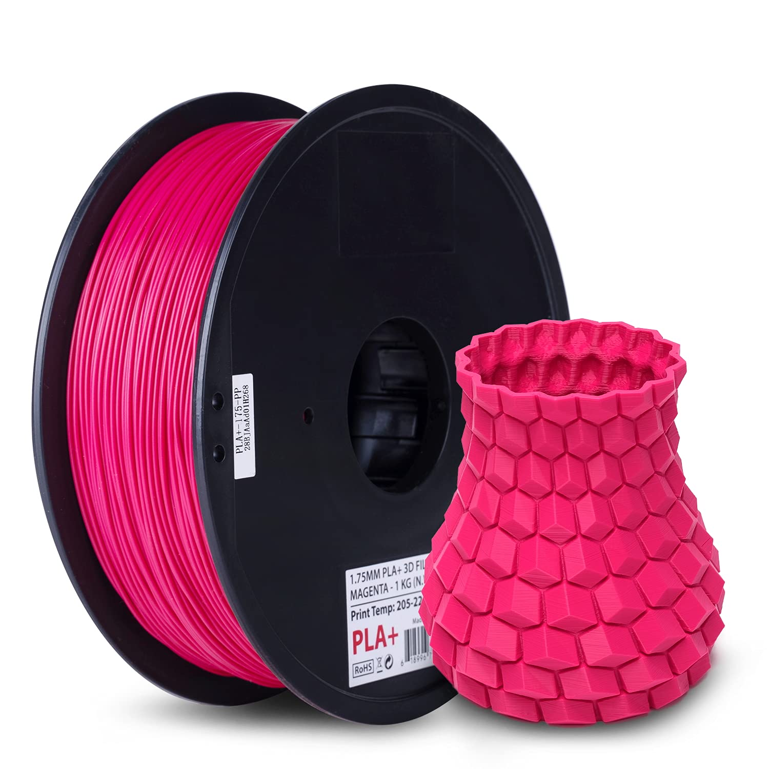 Snapklik.com : Micro Center Inland PLA+ Filament 1.75mm - Magenta 3D ...