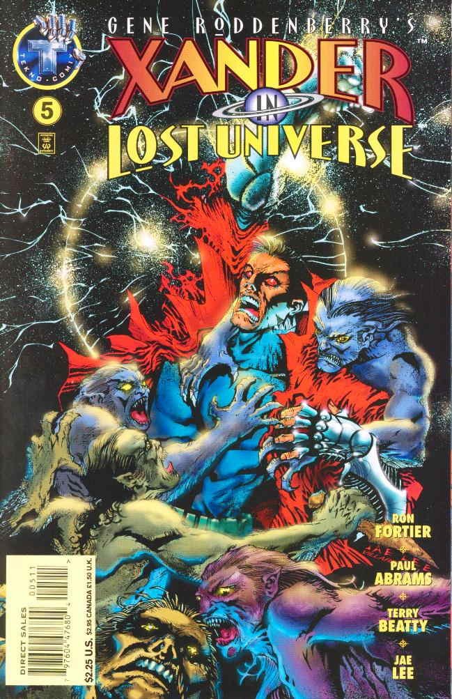 Xander in Lost Universe (Gene Roddenberry's…), Edition# 5: Tekno ...