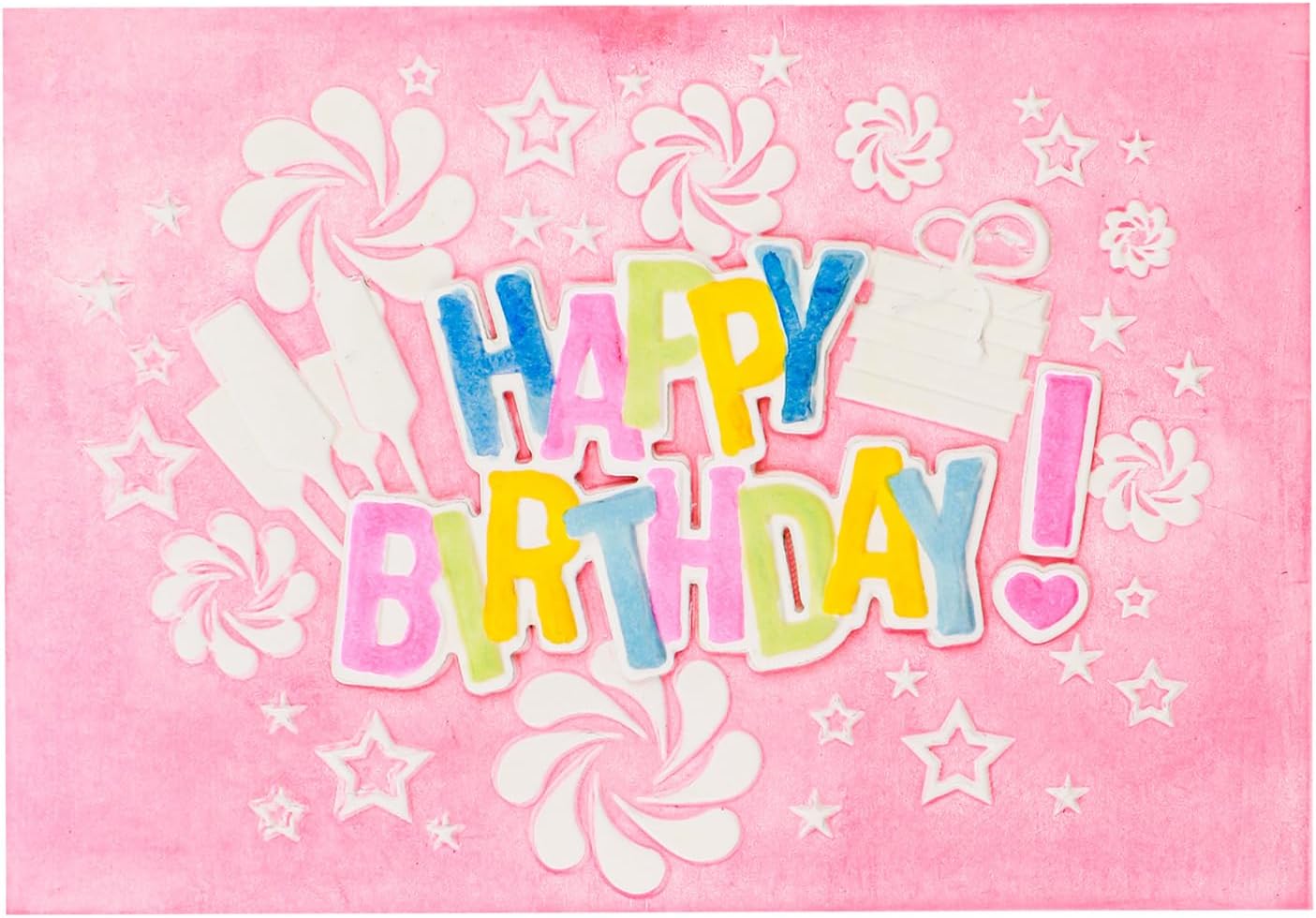Amazon.com: BAOFALI 3D Embossing Folder for Card Making,Happy Birthday ...