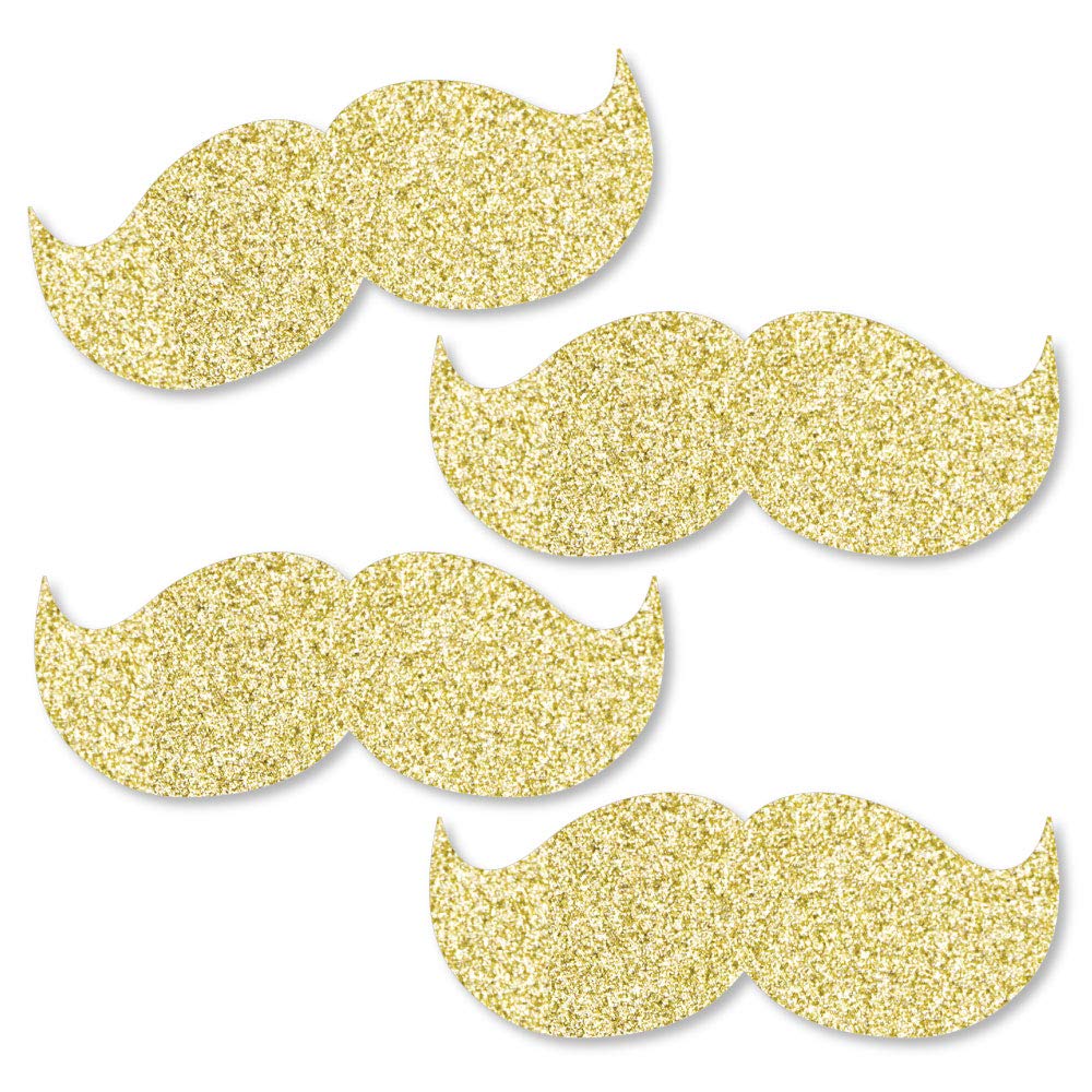 Glitter Mustache Clip Art 50 Glitter Top Hats High Res Illustrations