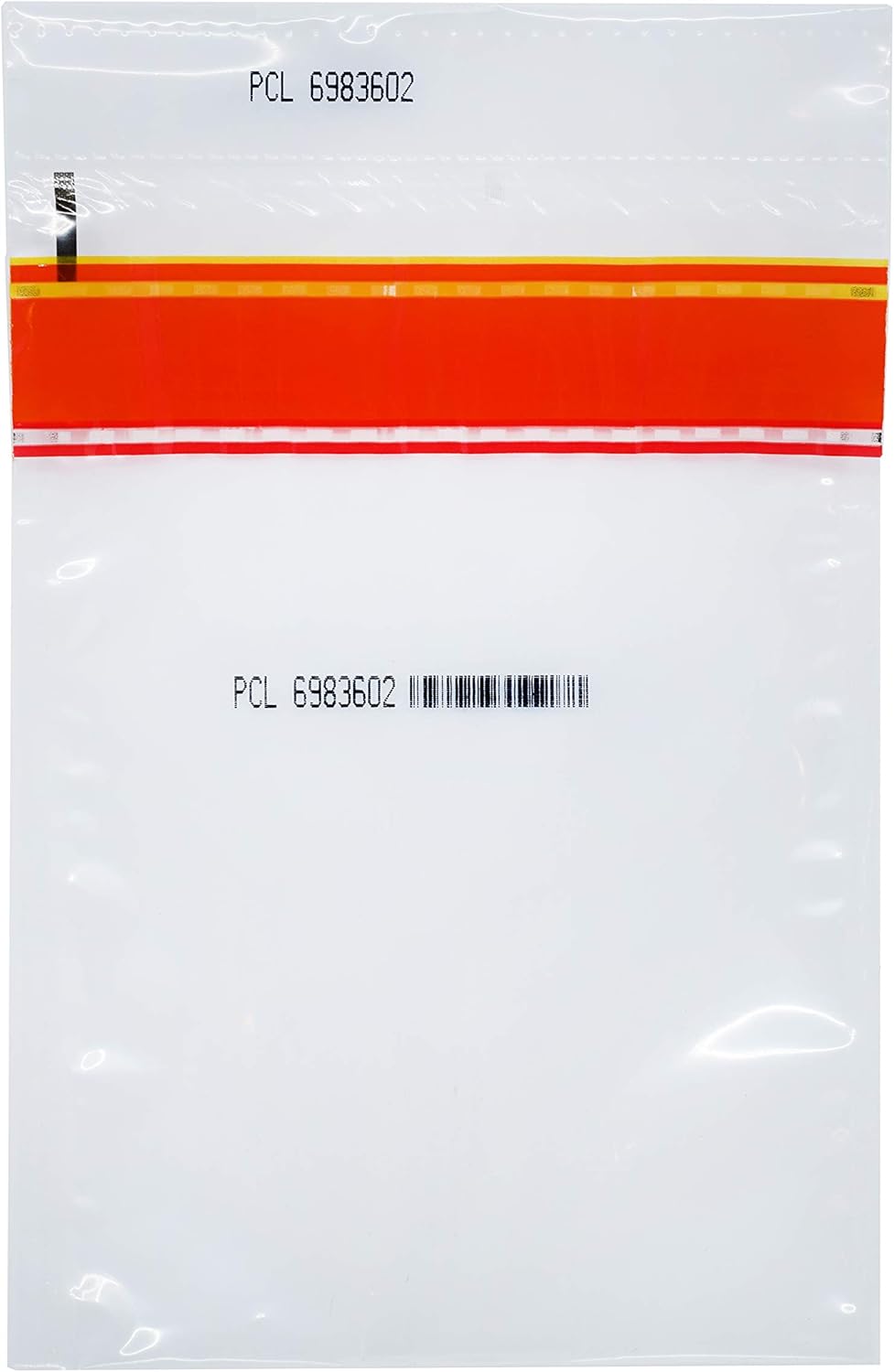 Amazon.com: SECUR-PAK 100pk Security Bags, 6"x9" Transparent, Tamper ...