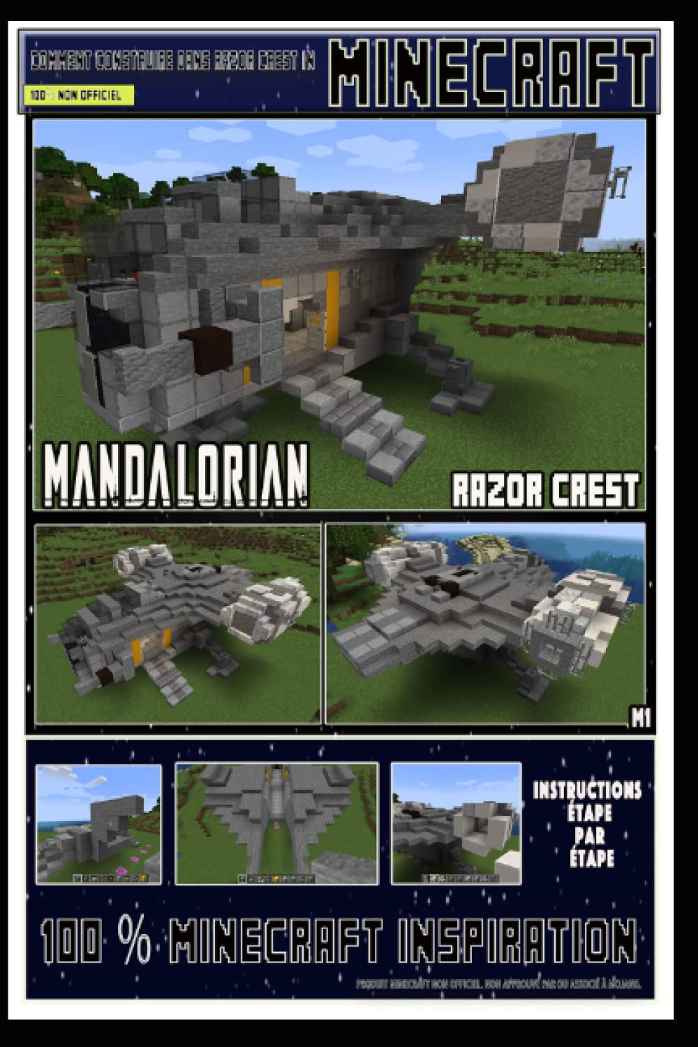 Buy Construire un Mandolorian Razor Crest dans Minecraft: Construire un ...