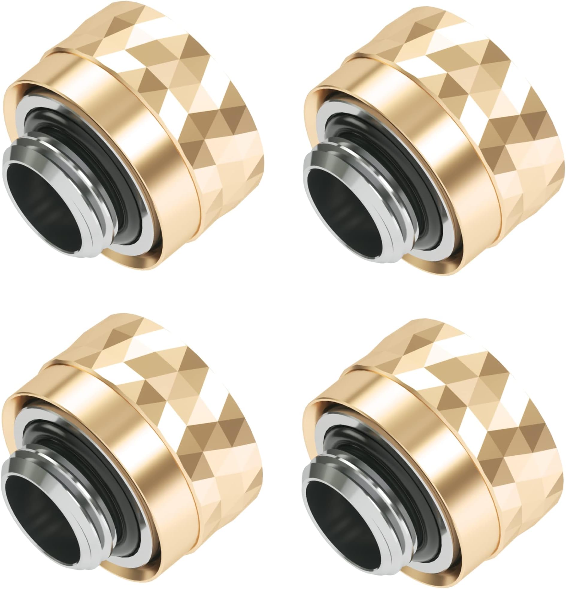 Amazon.com: Barrow G1/4" to 14mm Hard Tubing Compression Fitting, Black ...