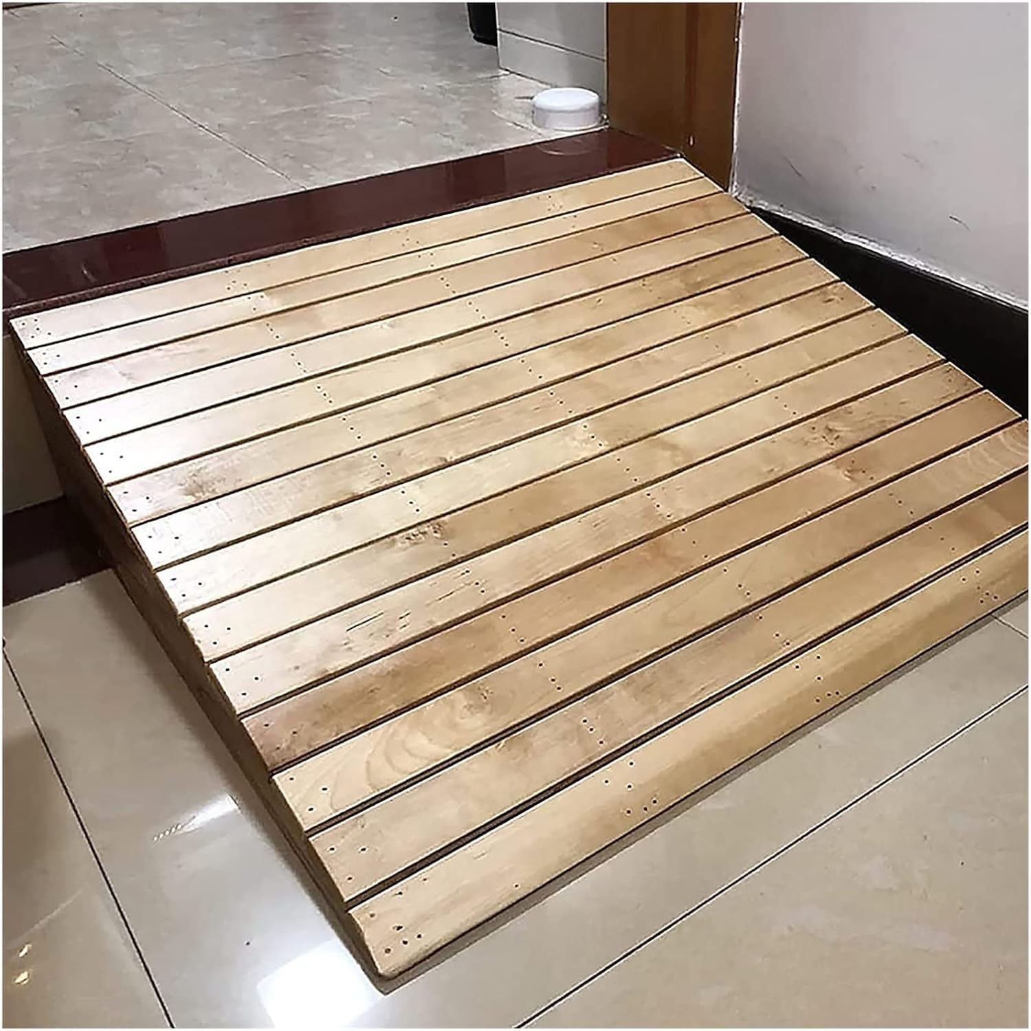 Amazon.com: Threshold Ramp, 4inch Rise Stairs Transition Ramp - for ...