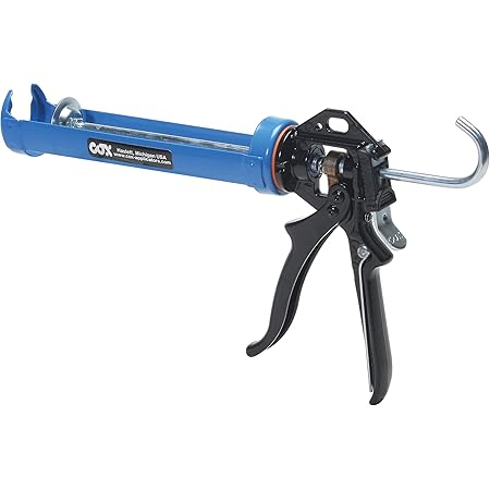 COX 41004 Chilton 10.3-Ounce Cartridge Rotating Cradle Manual Caulk Gun ...