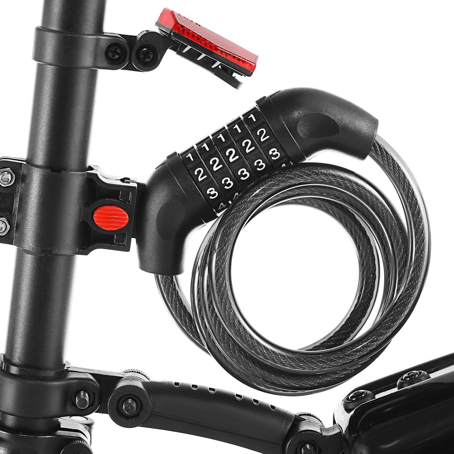 Snapklik.com : VIVI Bike Lock, High Security 5 Digit Resettable ...