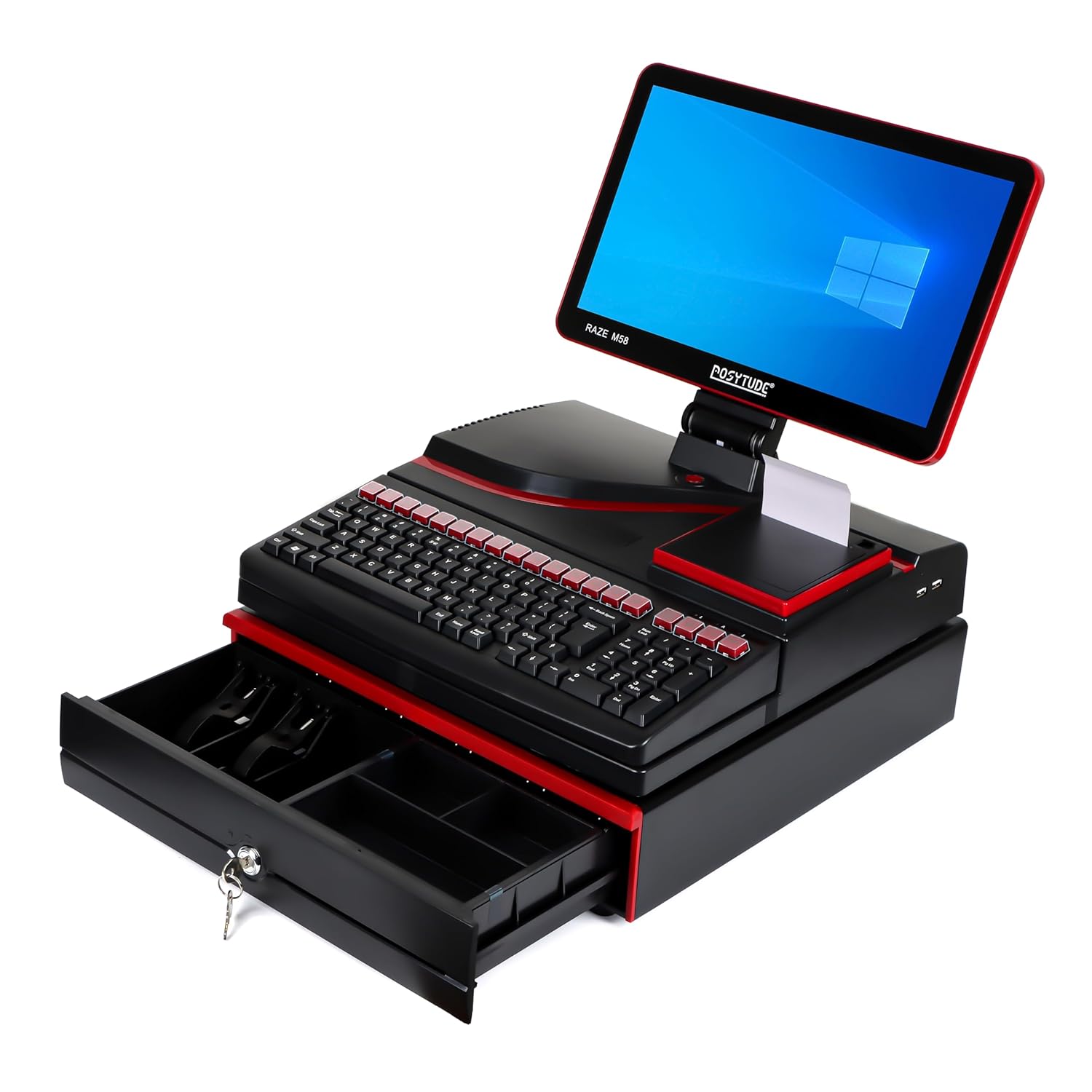 POSYTUDE ® Raze M58 Core i3, 8GB, 128GB mSATA, Touch Screen Point of ...