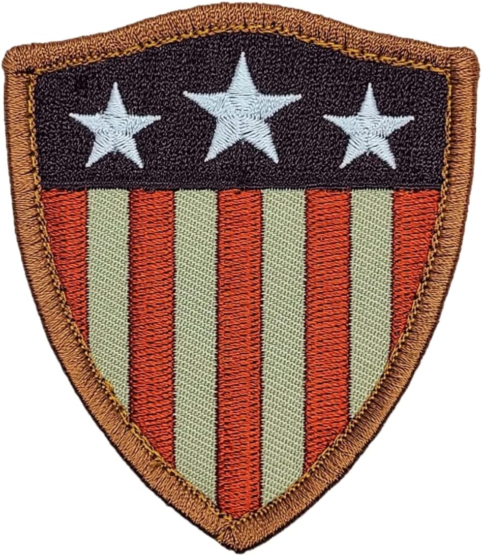 Amazon.com: Cap America Shield Stars Stripes USA Flag Patch [Hook - 3.0 ...