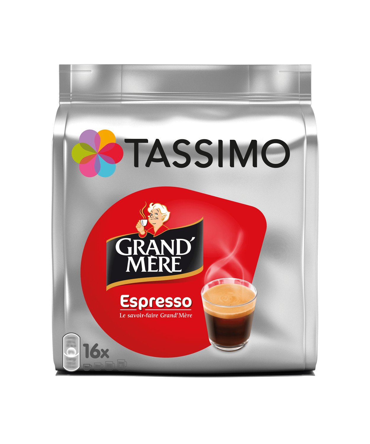Amazon.com: Tassimo Grand Mère Espresso, Coffee, Coffee Capsule, Ground ...