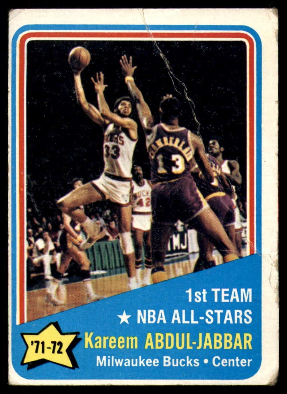 Amazon.com: 1972 -73 Topps 163 Kareem Abdul-Jabbar P : Collectibles ...