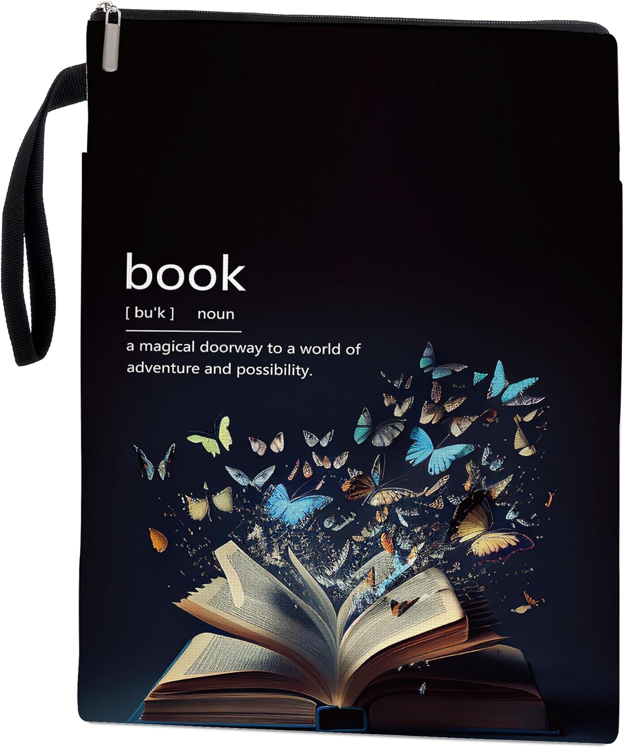 Amazon.com: Book Covers for Paperbacks, Book Sleeve with Zipper, Book ...