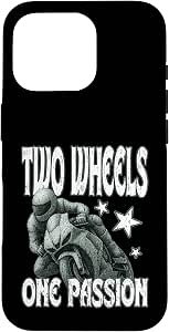 Amazon.com: Two Wheels ONE Passion Motorcycle Rider Motorsport Racing ...