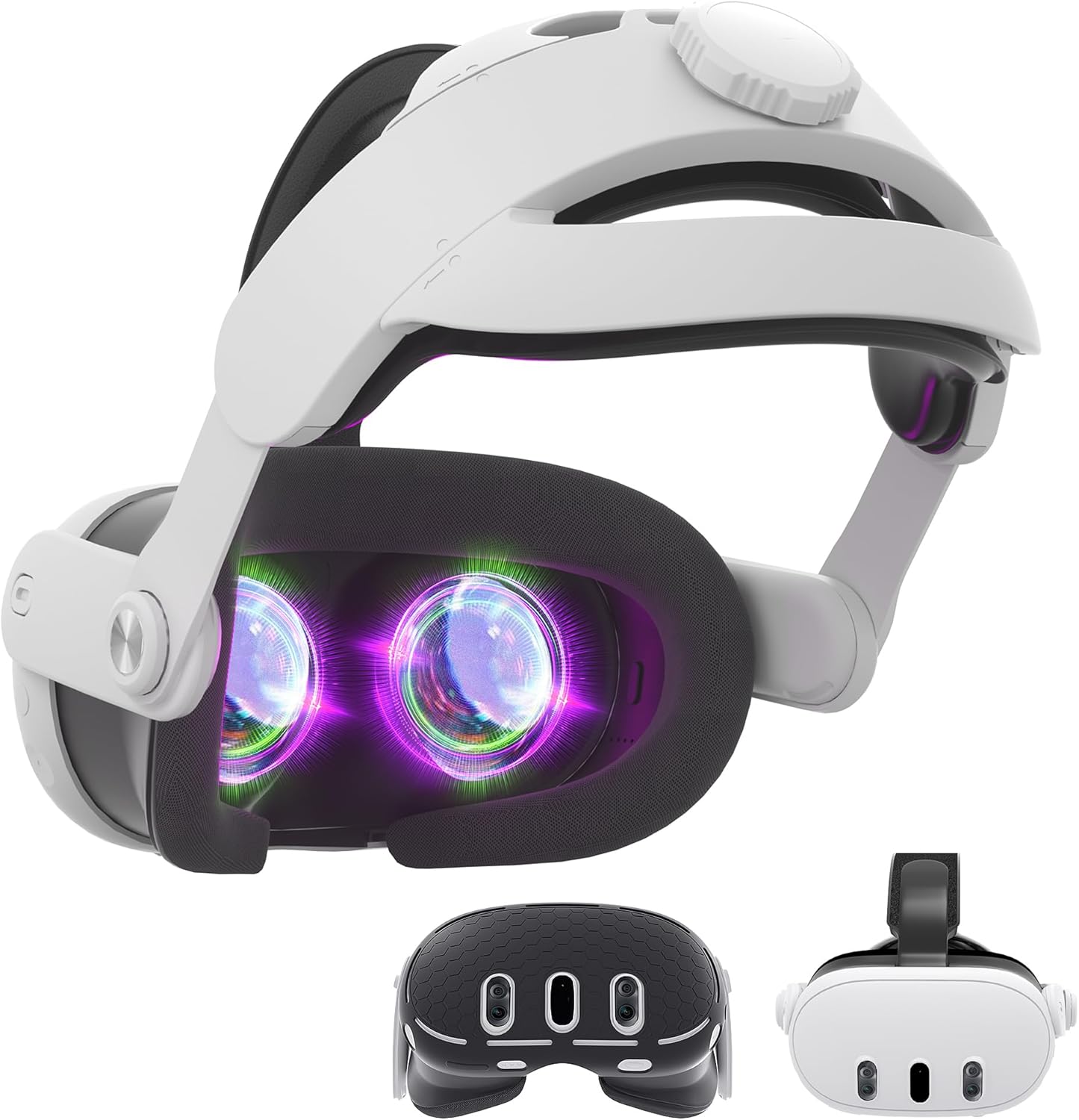 Amazon.com: Kuejct 2 in 1 Accessoris Set for Oculus Meta Quest 3 ...