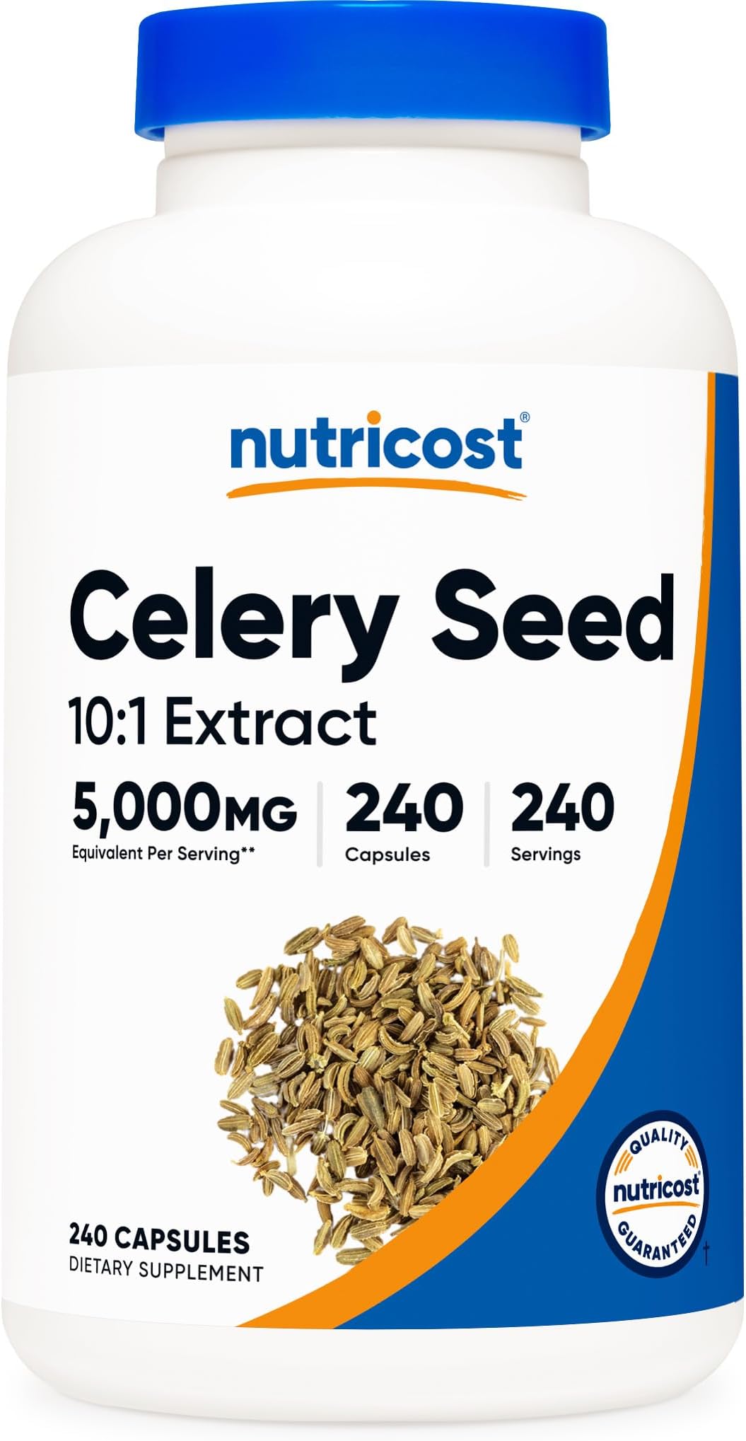 Amazon.com: Solaray Celery Seed, 505mg, 100 Vegetarian Capsules ...