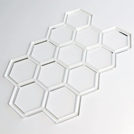 Amazon.com: Honeycomb Template, Clear Acrylic Template, Woodworking ...