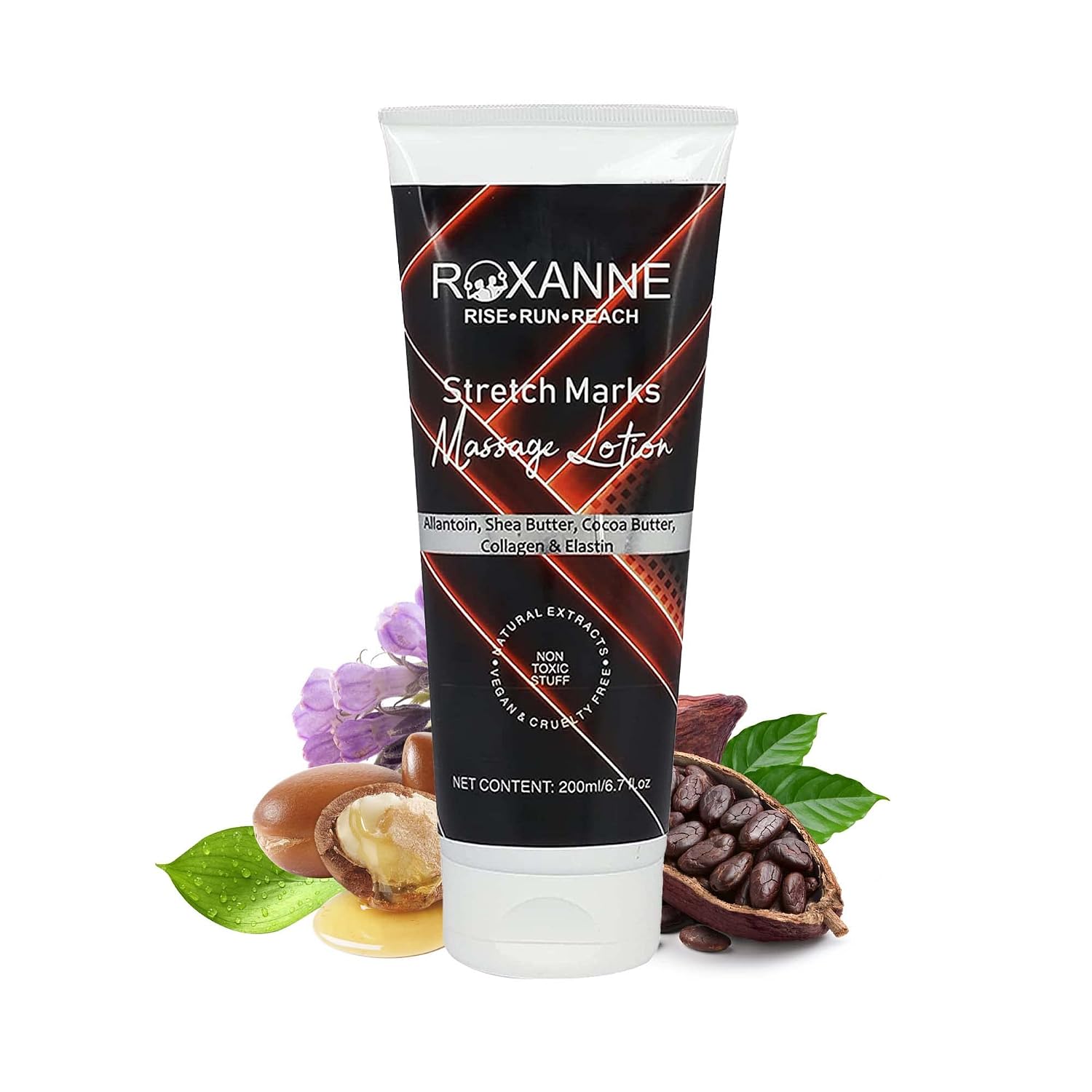 Roxanne Stretch Marks Massage Cream- 100% Natural | Soothes Itchy ...