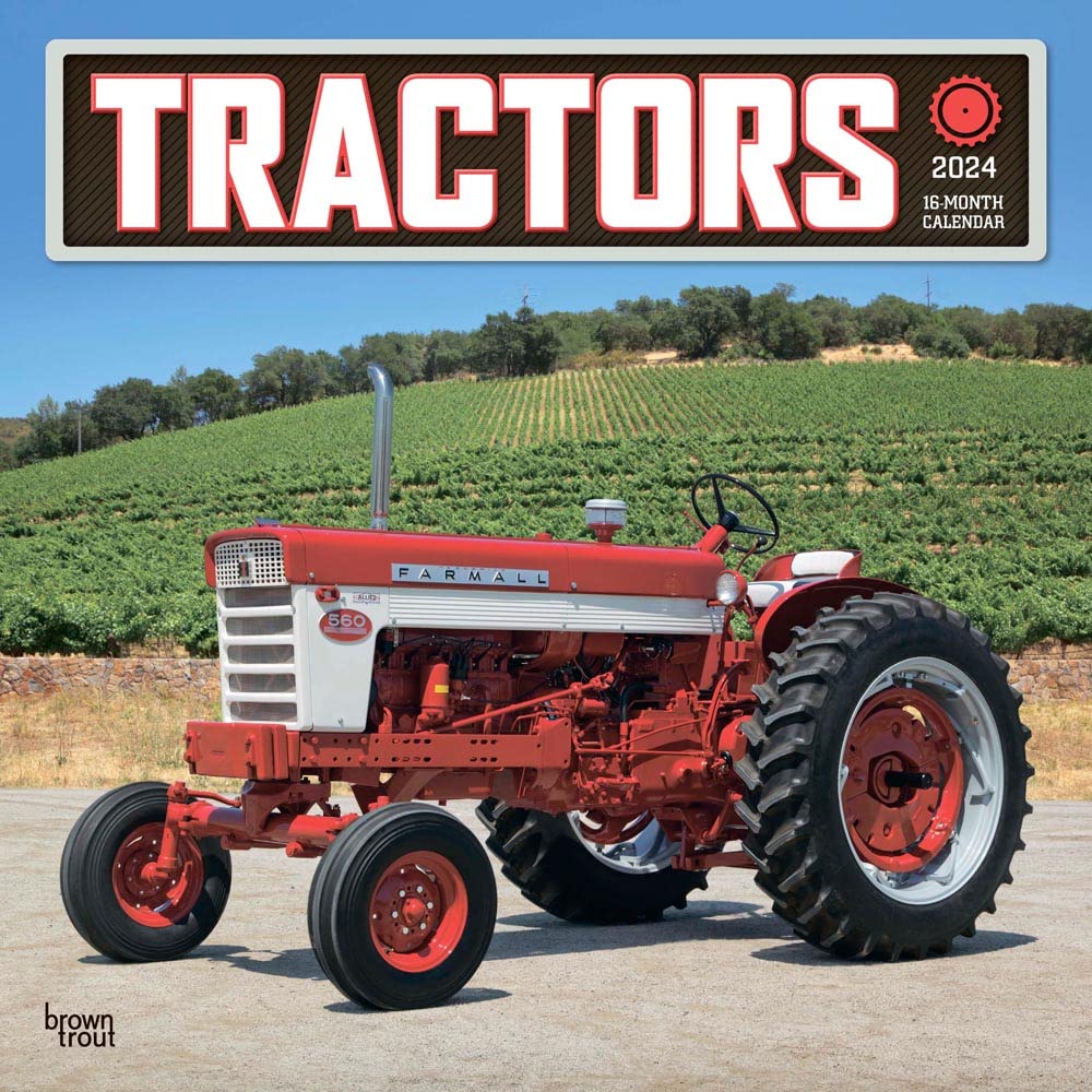 Tractors 2024 Square : Amazon.in: Books