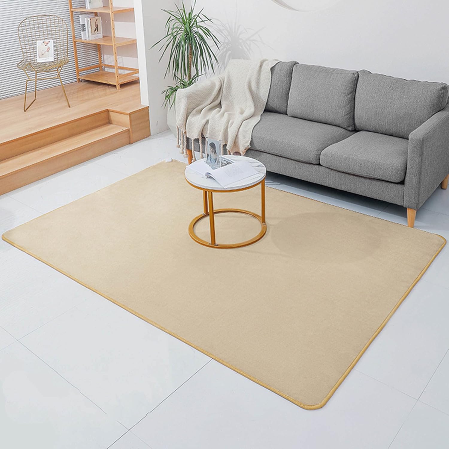 Amazon.com: Floor Heated Mat - Electric Floor Heater, Soft Shaggy Area ...