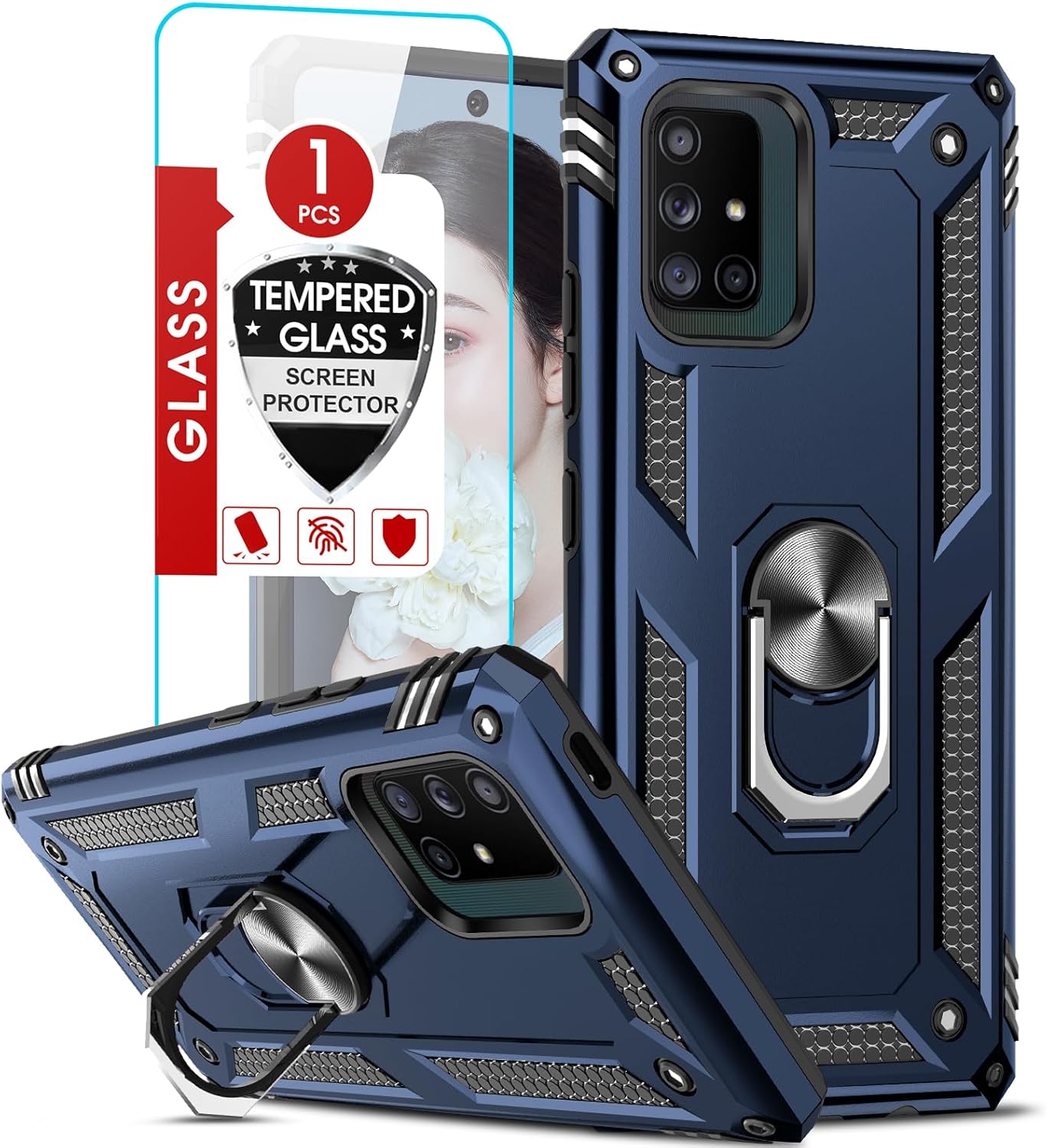 Amazon.com: LeYi for Samsung Galaxy A71 5G Phone Case, Samsung A71 Case ...