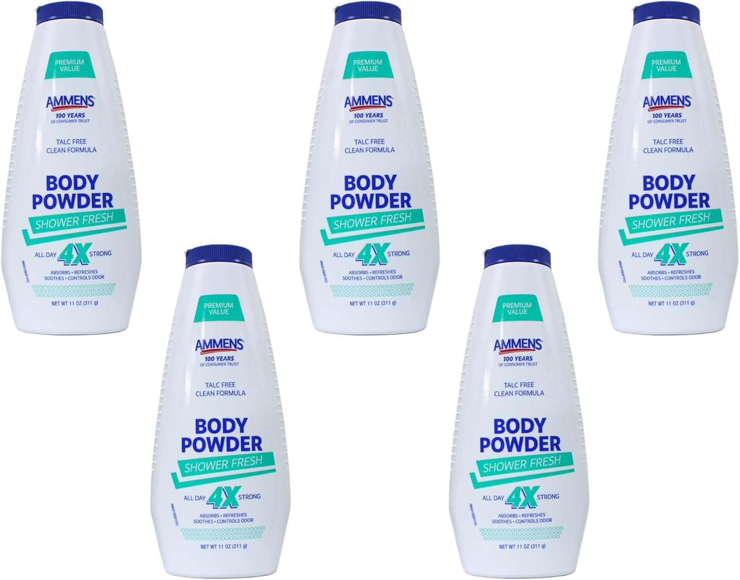 Amazon.com: Ammens Medicated Powder Shower Fresh with Aloe 11 oz (Pack ...