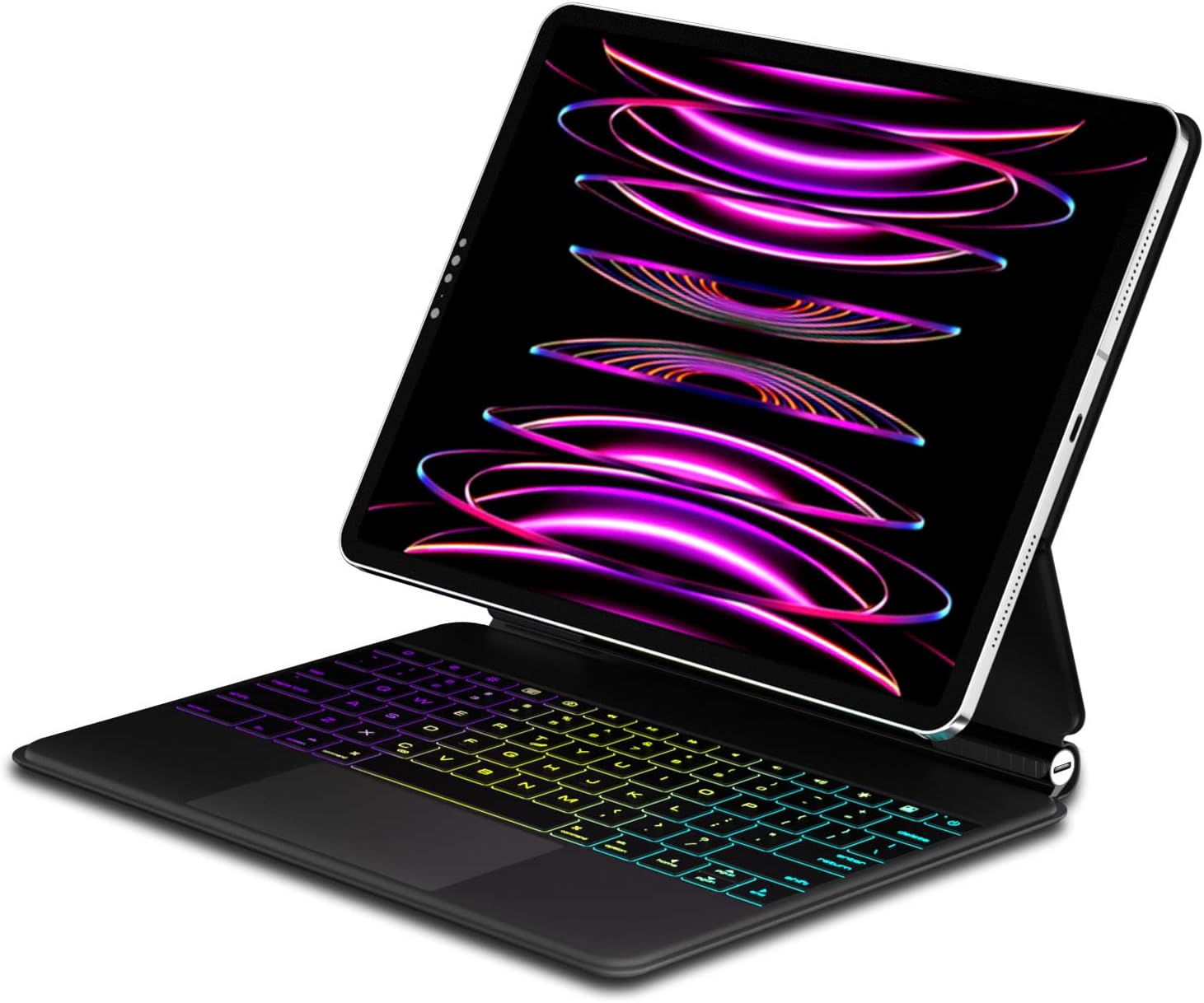 Amazon.com: baaaq Magnetic Keyboard case for 12.9 6th (2022)&12.9 5th ...