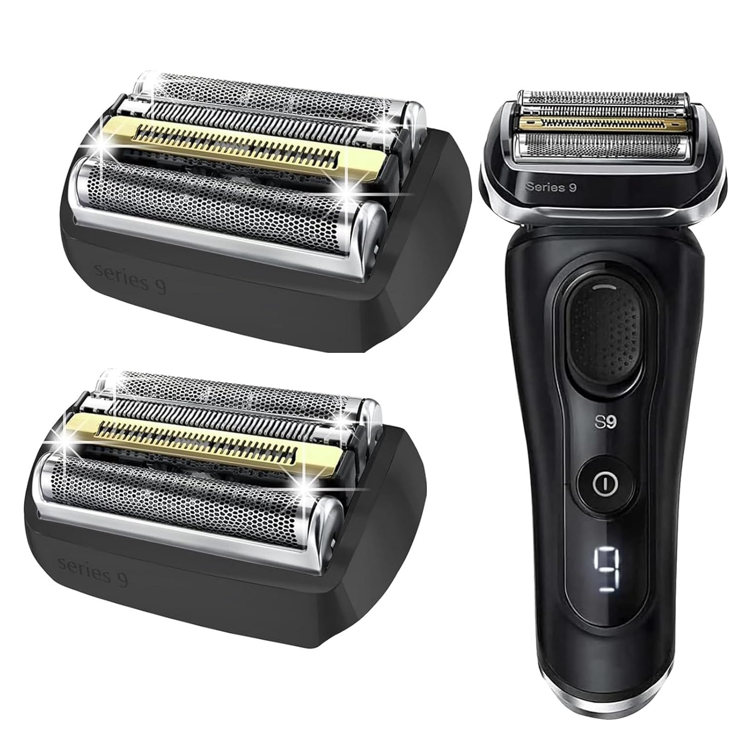 Amazon.com: 2cs 92B Series 9 Replacement Head for Braun Series 9 Foil ...