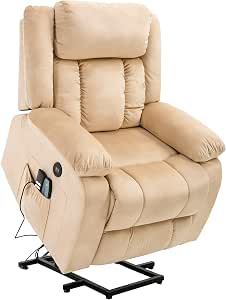 Amazon.com: mecor Power Lift Chair, Lift Recliner for Elderly,Fleece ...