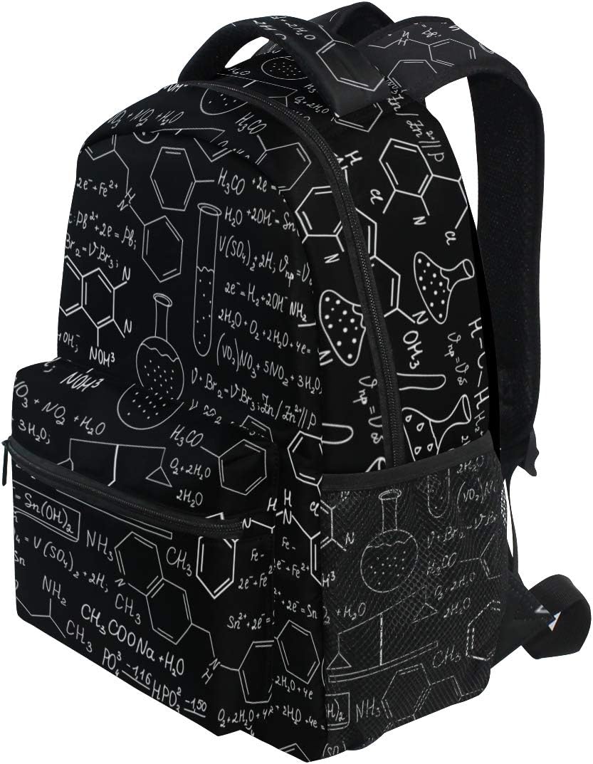 Science Formulas Backpack Math Backpacks for Boys Chemistry School Bag ...