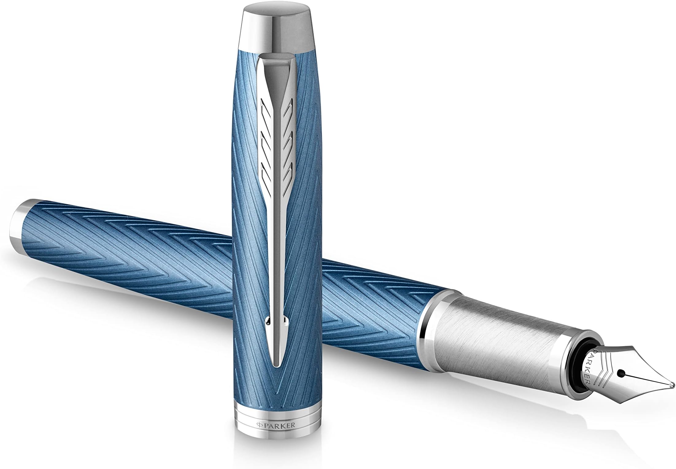 Parker IM Duo coffret-cadeau avec stylo bille et stylo plume | finition ...