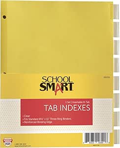 Separateur Cartable UPC 885634003883 - School Smart Heavy Duty 3 Hole ...