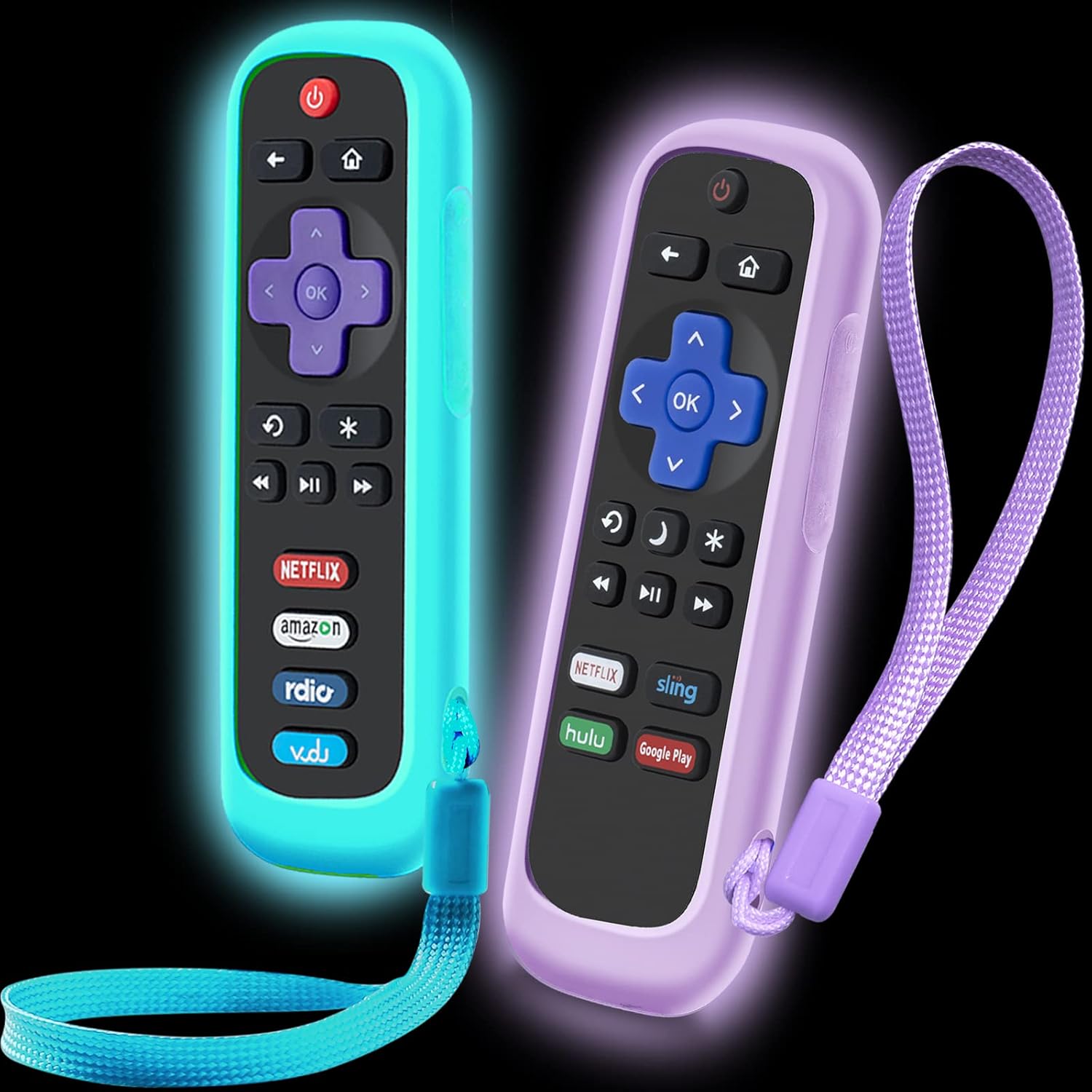 Amazon.com: 2PACK Case for TCL Roku TV RC280 Remote, Battery Cover for ...