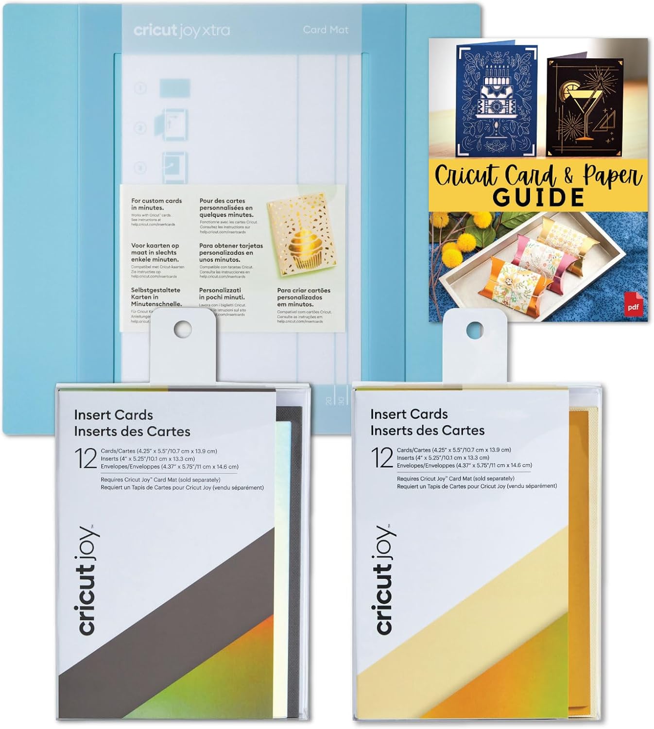 Amazon.com: Cricut Joy Xtra Card Cutting Mat with Two Holographic ...