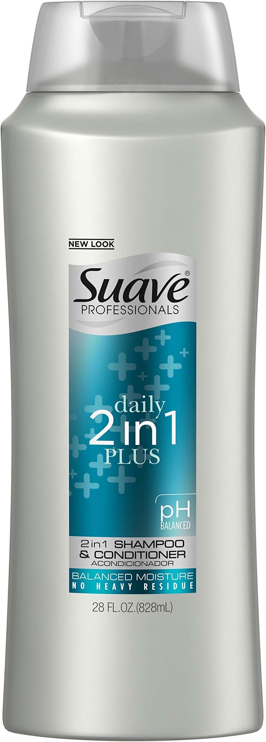 Amazon.com: Suave Professionals, 2 in 1 Plus Shampoo & Conditioner 28oz ...