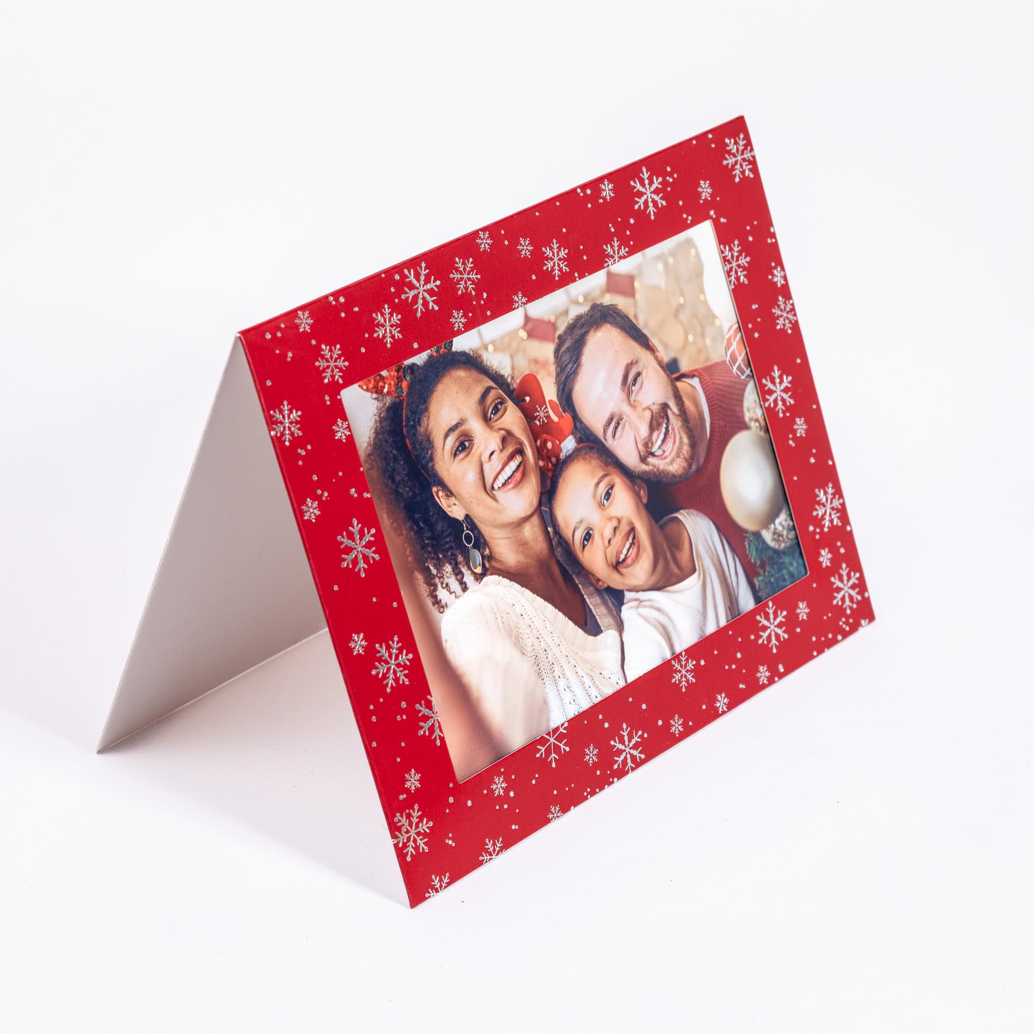 evelay 12 x Christmas Photo Frame Cards & Envelopes Fits 4x6 Insert ...