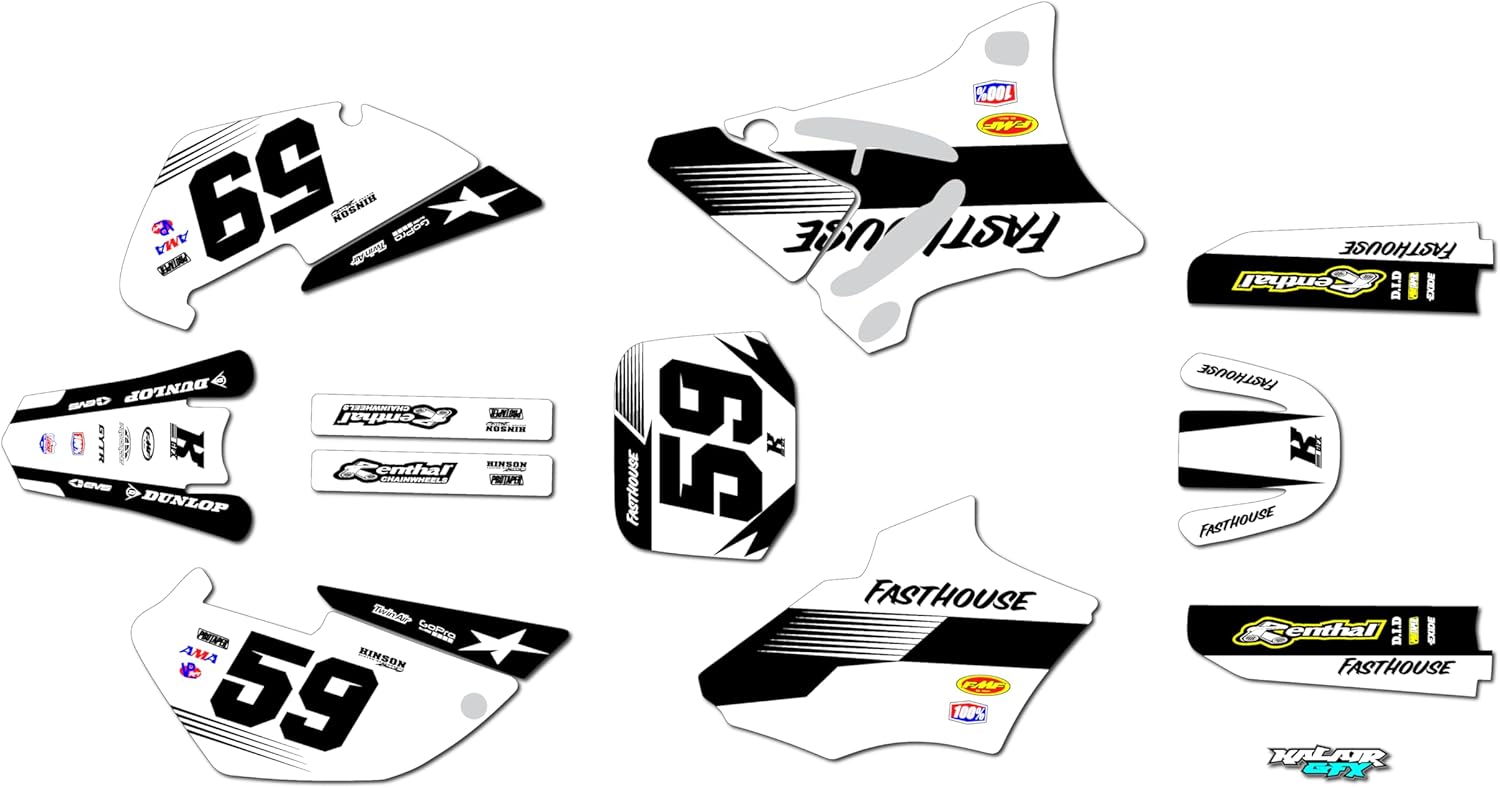 Amazon.com: Kalair GFX Graphics Kit for Yamaha YZ85 (2002-2014) Swift ...