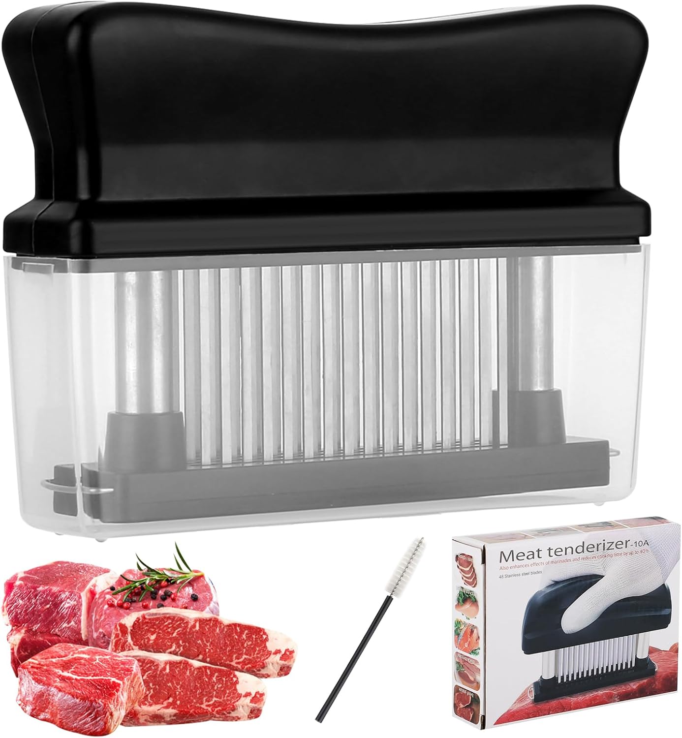 Amazon.com: ZMYTHOPIA Tenderizer Meat tenderizer tools,Meat tenderizer ...