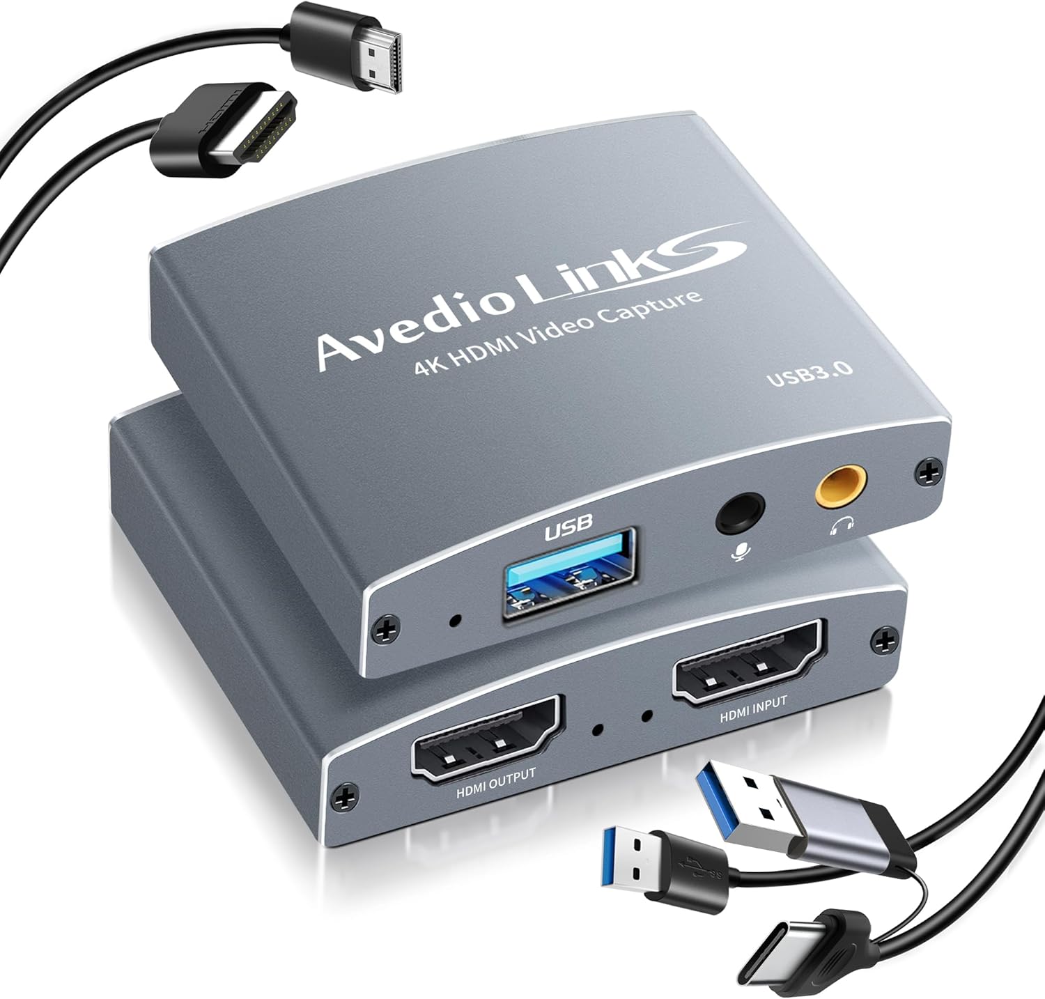 Amazon.com: Capture Card, avedio links Audio Video Capture Card, USB 3. ...