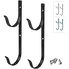 Amazon.com: Aquatix Pro Pool Pole Hanger Premium 2pc Aluminium Holder ...