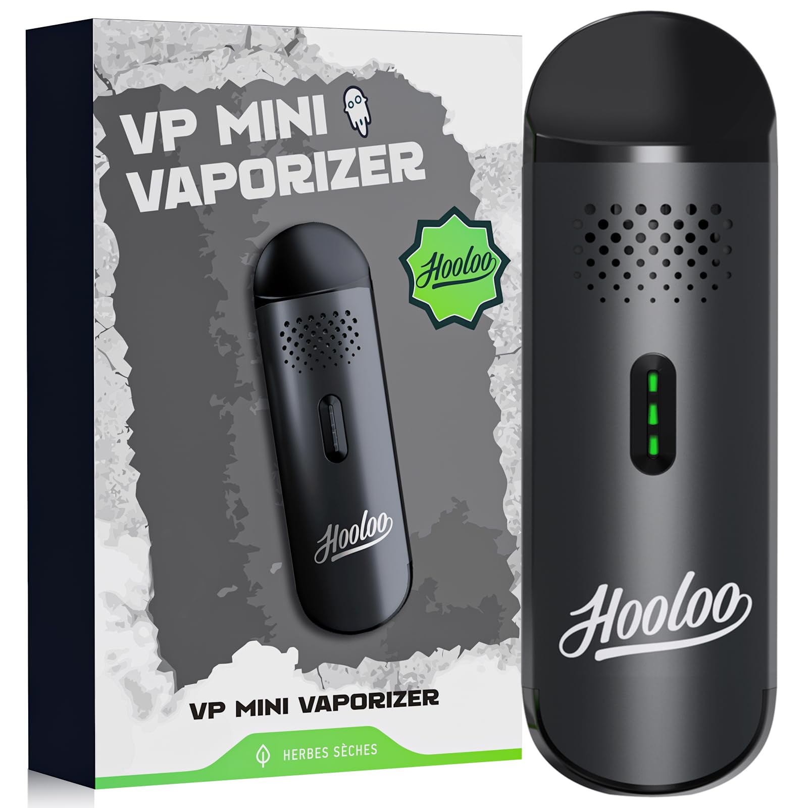 HOOLOO Kräuter Vaporizer, Premium Tragbarer Verdampfer Kräuter Schnelle ...