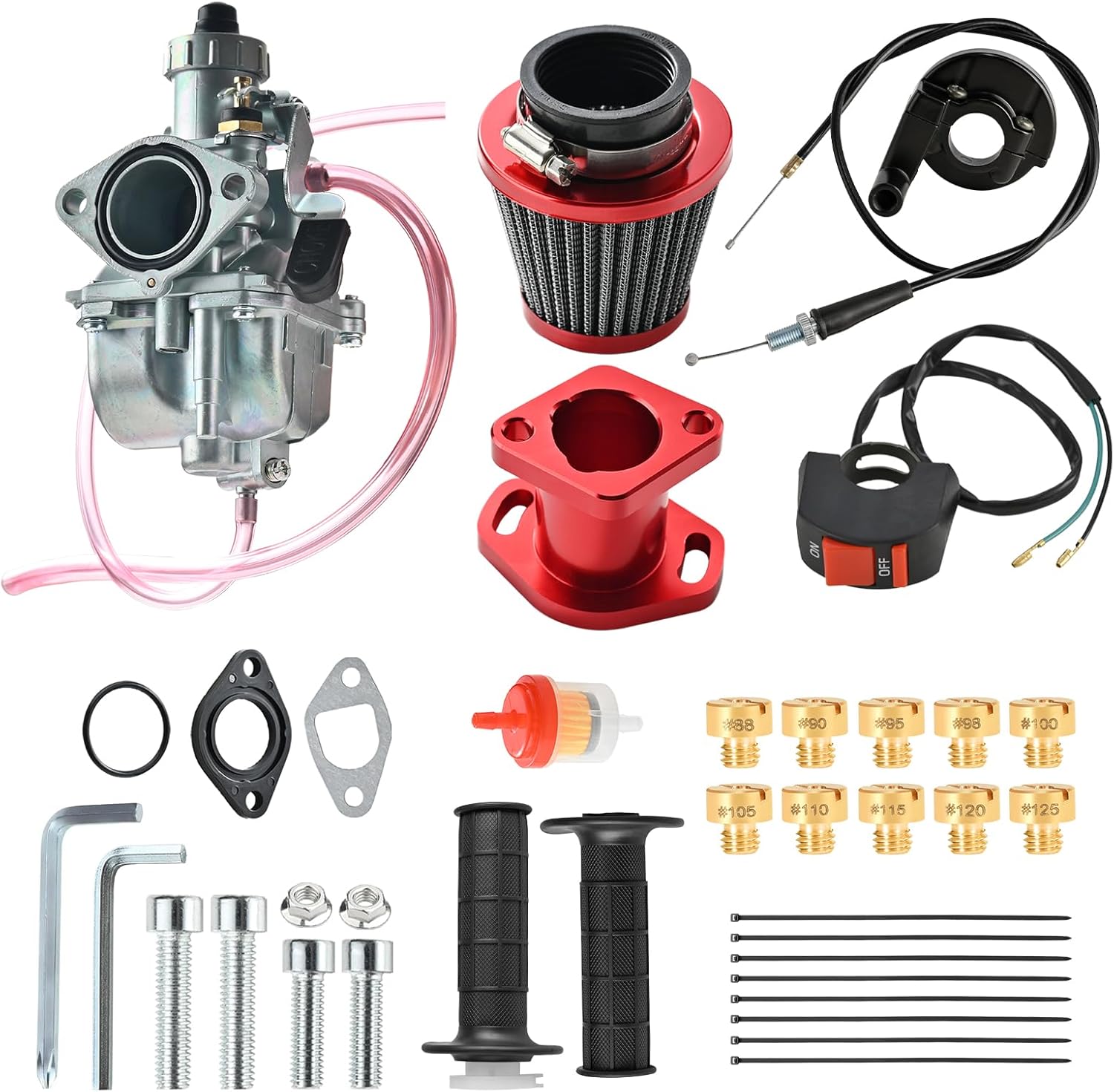 Amazon.com: VM22 Carburetor Carb Predator 212cc carburetor Throttle ...