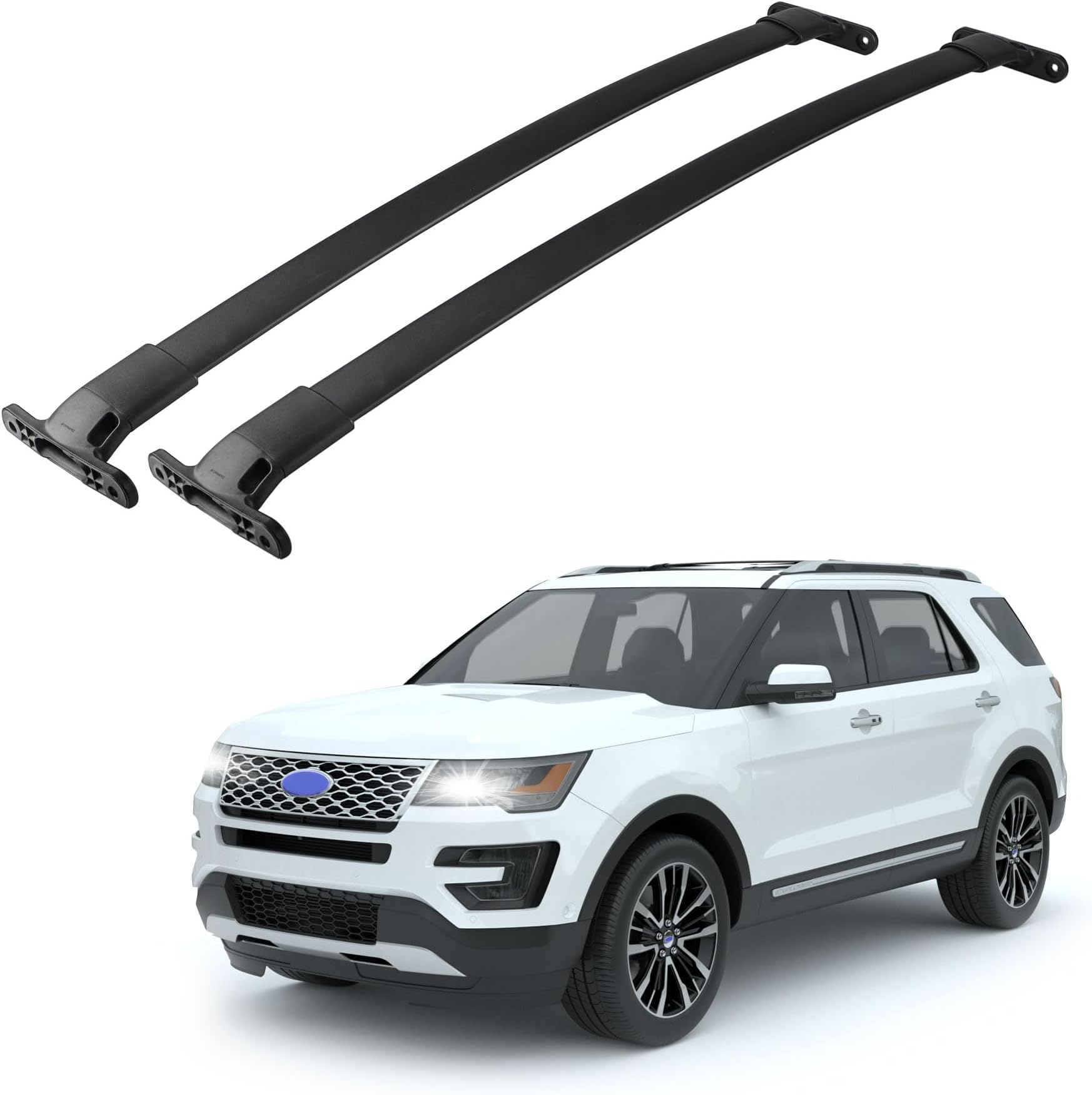 Amazon.com: FengYu Roof Rack Cross Bars Compatible with Ford Explorer ...