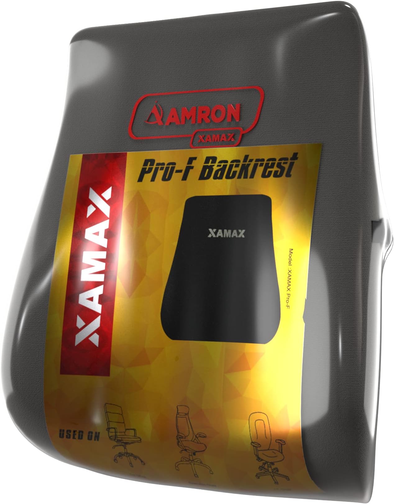 XAMAX Foam Amron Backrest Pro F Lumbar Support Pillow Back Cushion ...