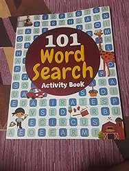 101 Word Search Activity Book: Large Grid Word Search Puzzles for Kids ...