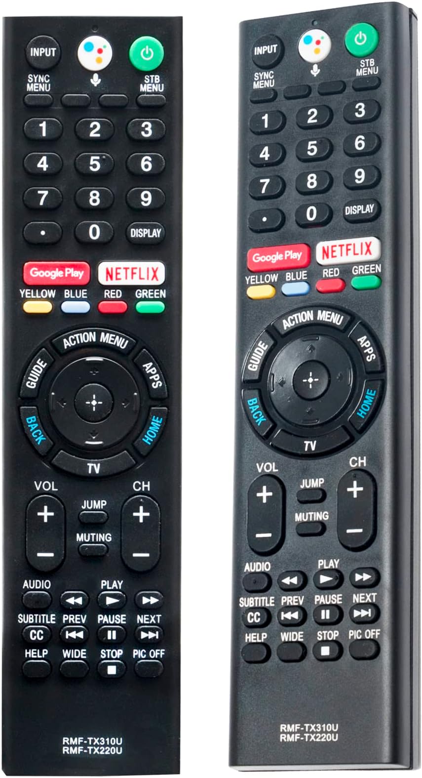 Amazon.com: RMF-TX200U Voice Replaced Remote fit for Sony TV XBR ...