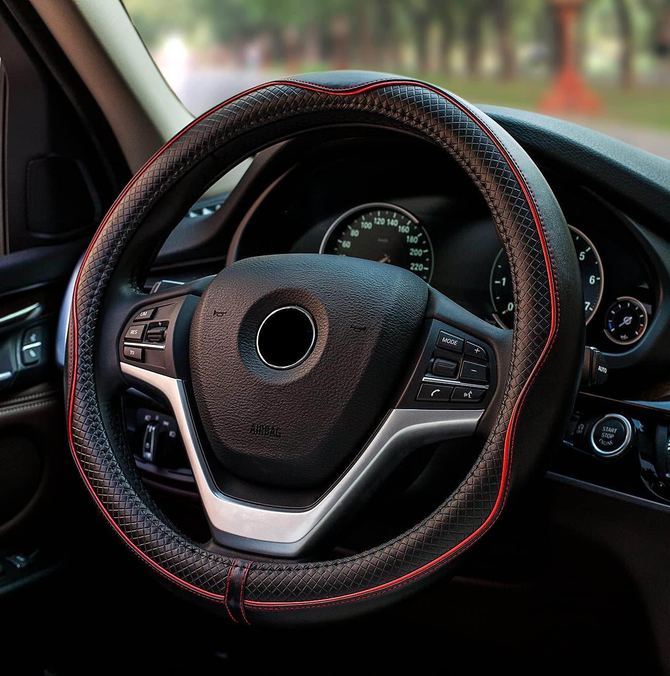 Amazon.fr : Housse de protection universelle pour volant de voiture ...