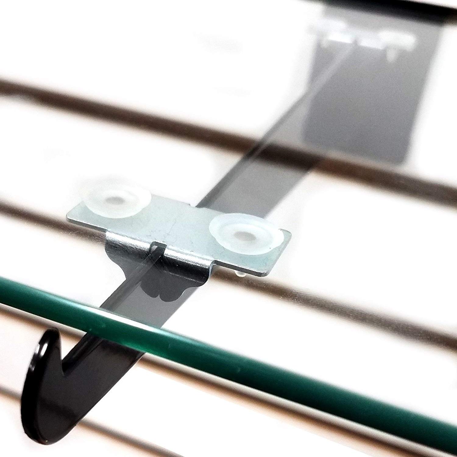 Amazon.com: Center Shelf Rest Clip & Rubber Cushion for Brackets to ...