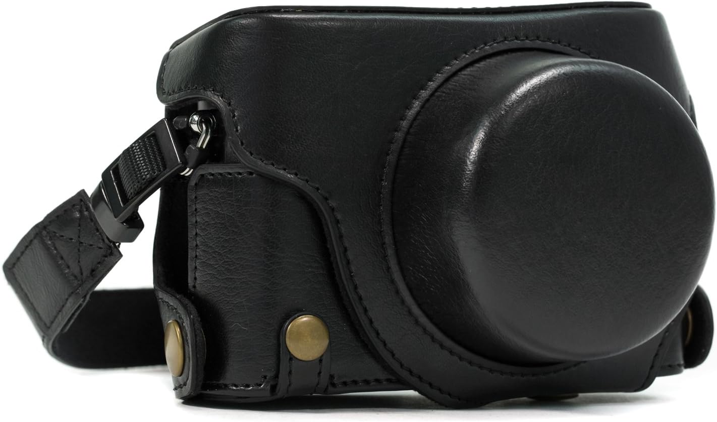 Amazon.com: MegaGear "Ever Ready Protective Leather Camera Case, Bag ...