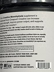Amazon.com: BARE PERFORMANCE NUTRITION, BPN Pure Creatine Monohydrate ...